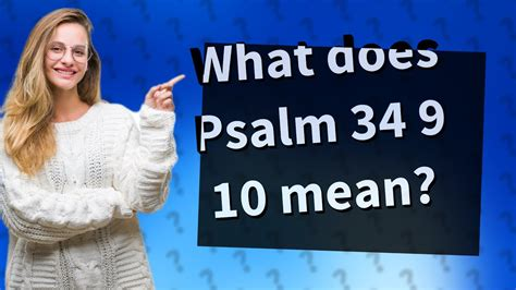 Psalm 34:9-10 The Reason To Fear the Lord? You’re A Saint! | A Redeker ...